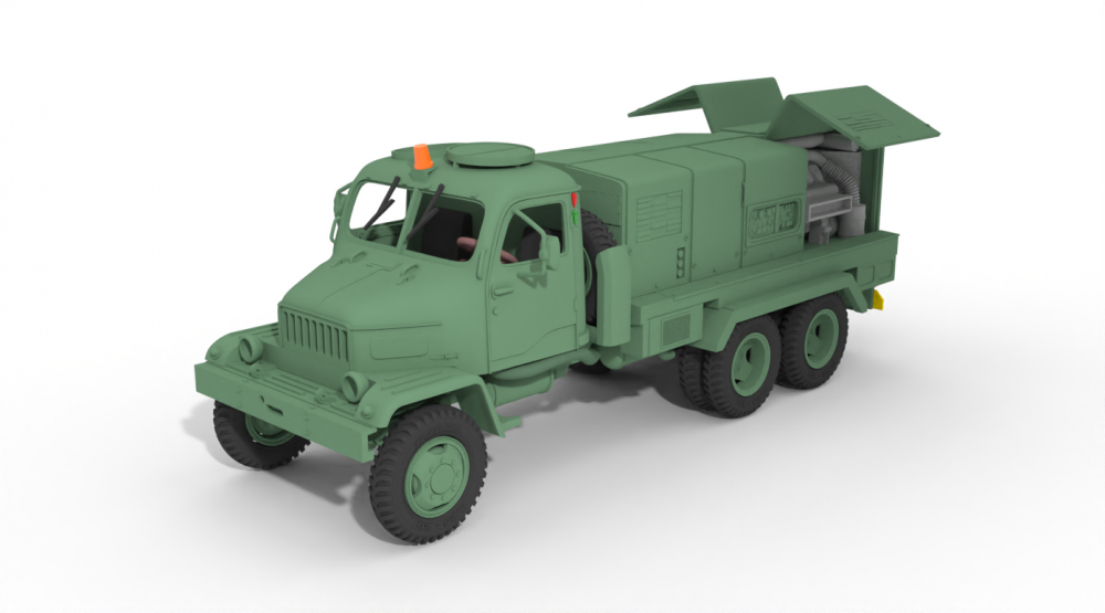 Praga V3S - SUEZ-M - Spouštěcí univerzální elektrický zdroj. Stavebnice ...